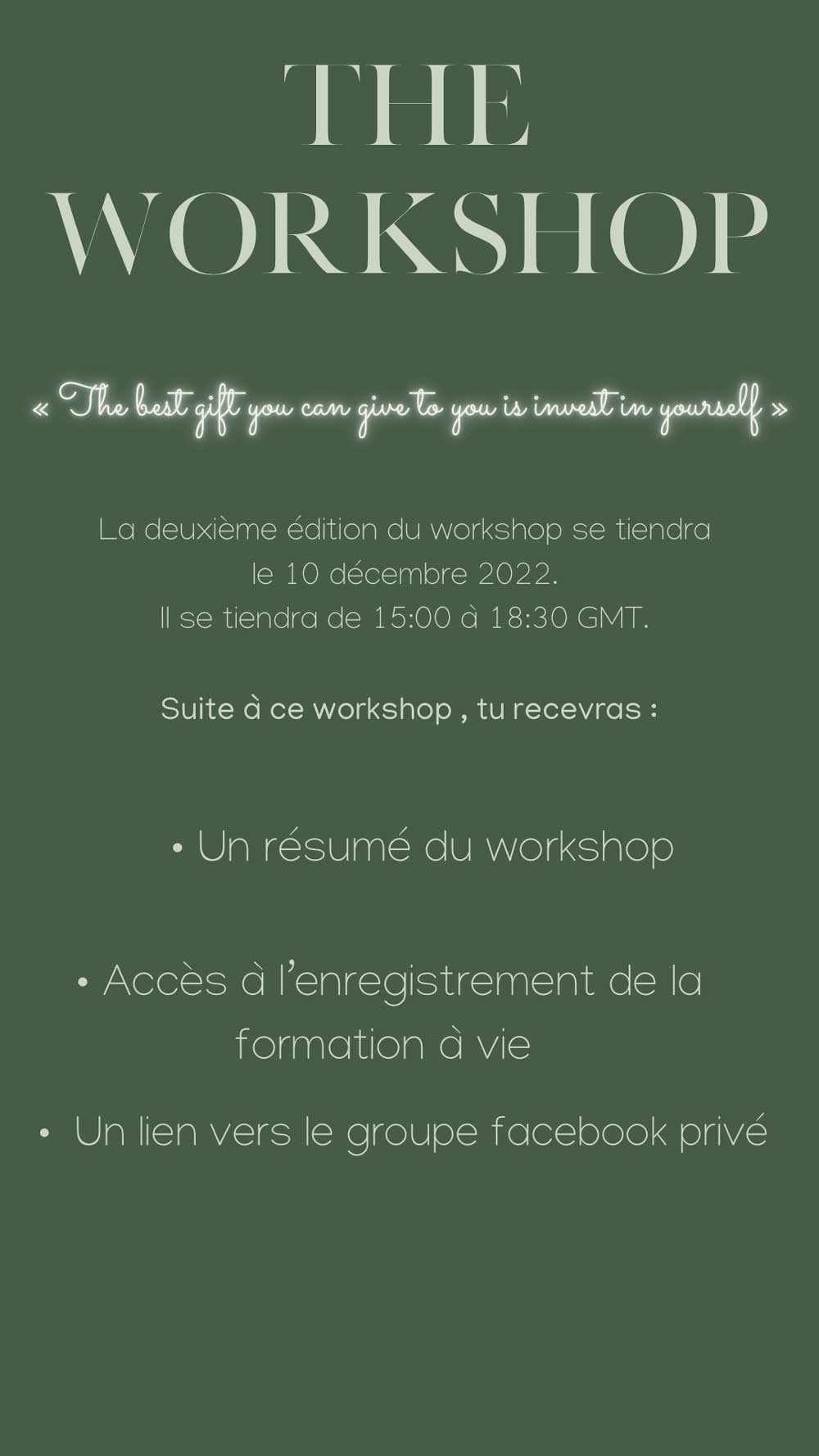 Learn and grow | Workshop